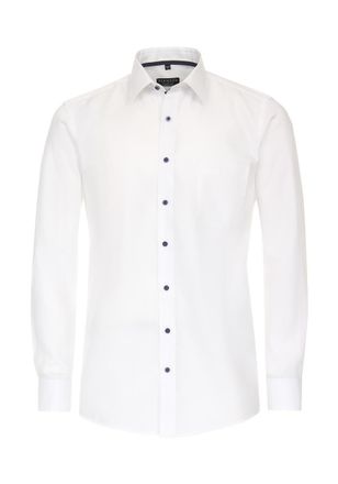 Redmond Comfort Fit - Herren Langarm Hemd (231710105), Gr&ouml;&szlig;e:M, Farbe:Wei&szlig;(0)
