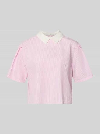 Marc O'Polo Denim Boxy Fit Bluse aus reiner Baumwolle