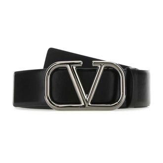 Valentino Garavani Homme, Accessoires, Noir, Taille: 100 CM VLogo Signature Belt
