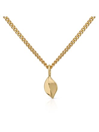 Orolino Halskette Gold 585 mit Blatt-Motiv 42/45cm lang