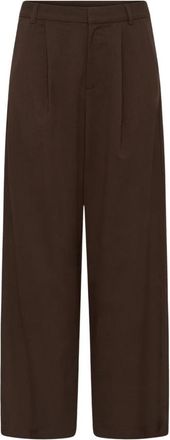 Kaffe Allie Hose - - Trousers - Damen - Braun - L