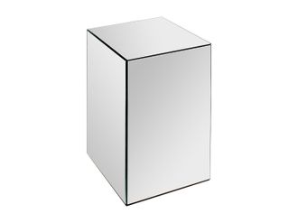 Vente-Unique Beistelltisch aus MDF und Spiegel - LAZURIO