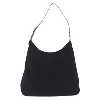 Ferragamo Sac bandouli&egrave;re en nylon Pre-owned - Femme - Pre-owned - Noir - Taille: ONE Size