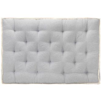 vidaXL Coussin de canap&eacute; palette Gris 120x80x10 cm Vidaxl