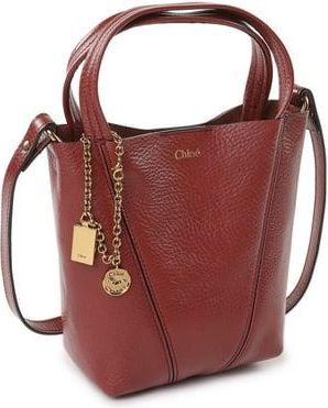 Chlo&eacute; Sac &agrave; main Spin en cuir de veau