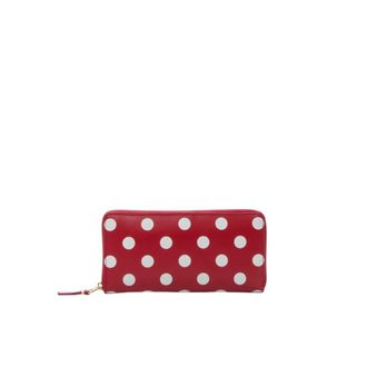 Comme Des Gar&ccedil;ons Polka Dots Wallet - - Accessories - Damen - Rot - ONE SIZE