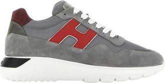 Hogan Homme, Chaussures, Gris, Taille: 44 EU Interactive 3 Baskets