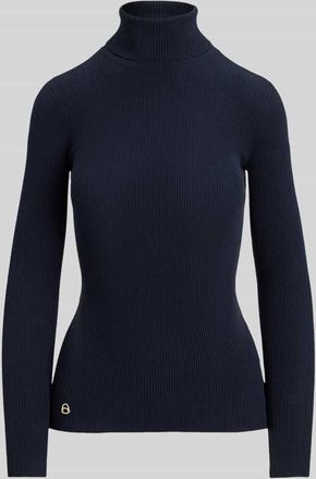 Lauren Ralph Lauren Slim Fit Rollkragenpullover aus Baumwoll-Modal-Mix