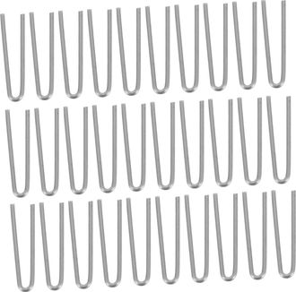 Holibanna 200 St&uuml;ck U-f&ouml;rmige Hochtemperatur-draht-Haken f&uuml;r Keramikbrenn&ouml;fen Langlebige Wolfram-draht-h&auml;nger f&uuml;r Schmuckherstellung Keramik-bastelwerkzeuge f&uuml;r