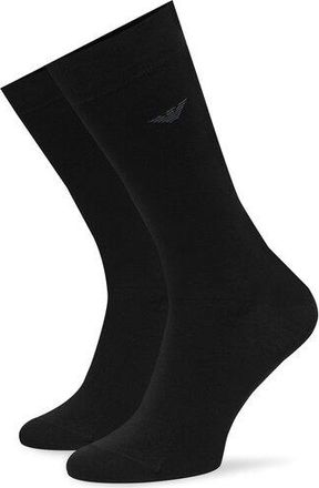 Emporio Armani Lange Socken EM000531 AF26254 UC001 Schwarz