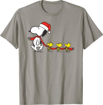 Peanuts Snoopy und Woodstock Holiday T-Shirt