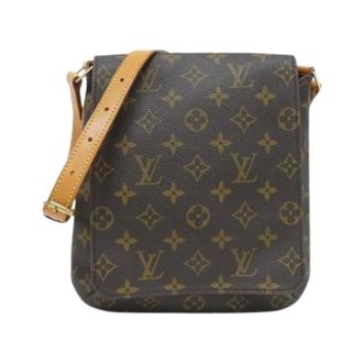 Louis Vuitton Sac bandouli&egrave;re M51258 doccasion - Femme - Pre-owned - Brun - Taille: ONE Size