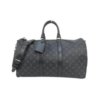 Louis Vuitton unisex, Pre-owned, Noir, Taille: ONE Size Sac week-end en toile Pre-owned