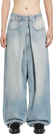 Maison Margiela Wrap Denim Trousers