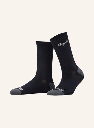 Rapha Socken Logo schwarz