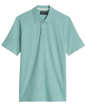 Marc O'Polo Leichtes Strick-Poloshirt aus Bio-Baumwolle, Regular Fit in