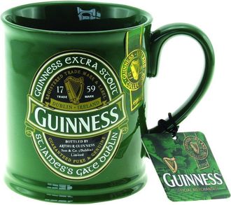 Guinness Green Collection Tankard Mug by Guinness Official Merchandise