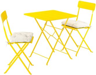 IKEA SUNDSÖ Tisch und 2 Klappstühle