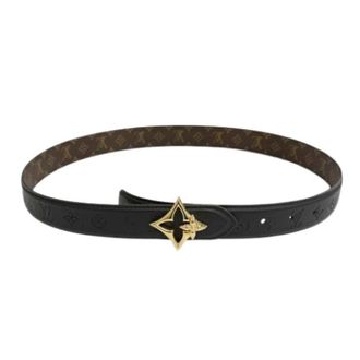 Louis Vuitton Pre-owned Vintage Standard Belt - - Pre-owned - Damen - Schwarzk - ONE SIZE