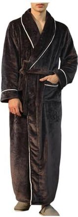 Generic Pyjama pour Homme - Ensemble Pyjama - Peignoir dhiver - Gants de Toilette pour Homme - Grande Taille - Peignoir Long dhiver f25