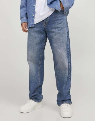 Jack & Jones Jean ample - Bleu jean