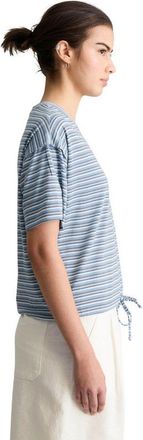 Marc O'Polo Denim T-Shirt mit Tunnelzug am Saum