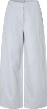 Sams&oslash;e & Sams&oslash;e Femme, Pantalons, Gris, Taille: 38 FR Wide Pantalons