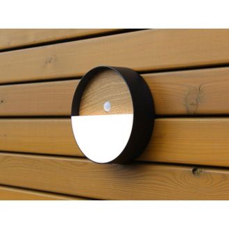 Eco-Light Eco-light - Akku Wandleuchte meg mit Bewegungsmelder f&uuml;r Innen & Au&szlig;en, zum Kleben, &oslash; 15cm