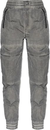 Diesel Femme, Pantalons, Gris, Taille: 32 FR P-Ride-S1 Cargo Pantalons