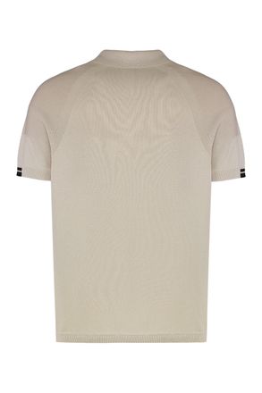 HUGO BOSS Moisture-Wicking Golf Polo Polo - Beige