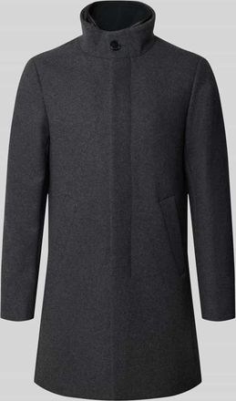 Matinique Wollmantel mit Stehkragen Modell Harvey