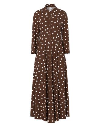 Vero Moda Robe - Marron chocolat