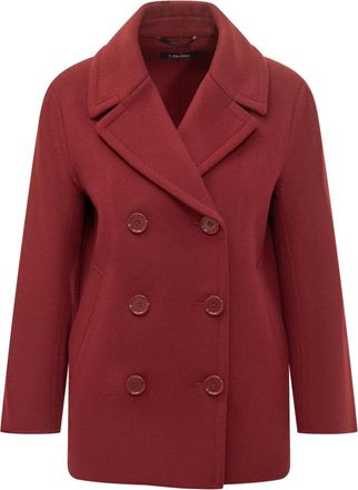 Max Mara Femme, Manteaux, Rouge, Taille: 38 FR Elise Jacket