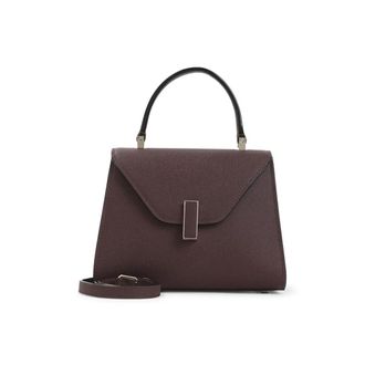 Valextra Hobo Bags - Amaranto Cachemire Iside Top Handle Mini Bag - Gr. unisize - in Schwarz - f&uuml;r Damen