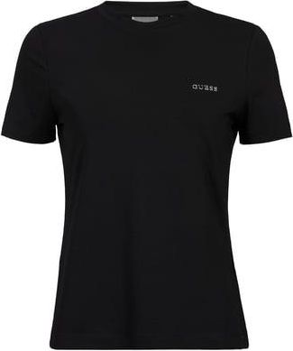 Guess T-shirt Tracey &agrave; logo brillant en coton m&eacute;lang&eacute;