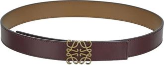 Loewe Wendbarer G&uuml;rtel mit Anagram-Schnalle - Rot