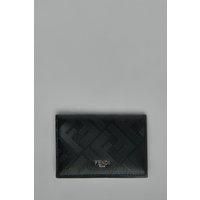 Fendi Signature Grained Leather Card Case