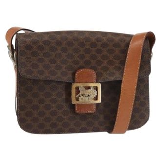 Celine Pre-owned Toile sacs-celine - Femme - Pre-owned - Brun - Taille: ONE Size