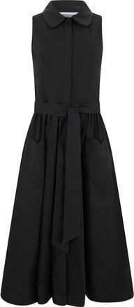 Moschino Femme, Robes, Noir, Taille: 42 FR Robe Chemise Sans Manches