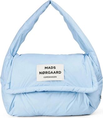 Mads Norgaard Femme, Sacs, Bleu, Taille: ONE Size Light Ripstop Pillow Bomb Bag