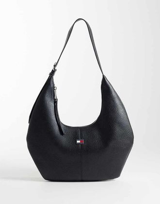 Tommy Jeans Weiche City-Tasche in Schwarz