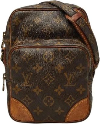 Louis Vuitton Pre-owned Sac bandouli&egrave;re Monogram Amazon - Femme - Pre-owned - Brun - Taille: ONE Size