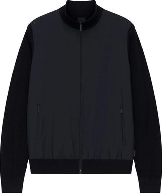 Bugatti Homme, Sweatshirts et sweats &agrave; capuche, Bleu, Taille: L Knit Cardigan 7600-15571e