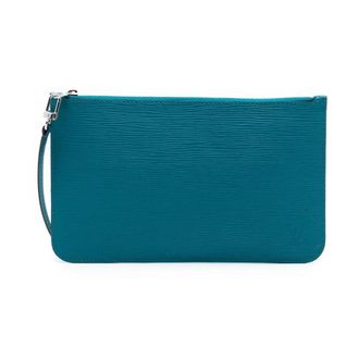 Louis Vuitton Pre-owned Pochette en cuir - Femme - Pre-owned - Bleu - Taille: ONE Size