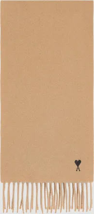 Ami Echarpe Ami De Coeur Beige Mastic