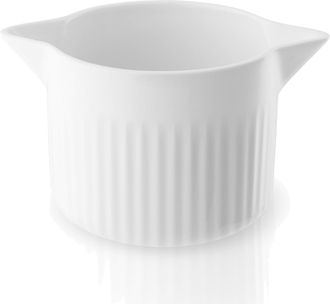 Eva Solo Eva-Trio | Sauciere 0,45l Legio Nova | 10-jährige Porzellangarantie | White Transparent