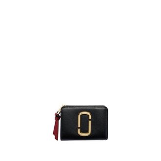 Marc Jacobs Portefeuille The Snapshot Mini Compact en cuir