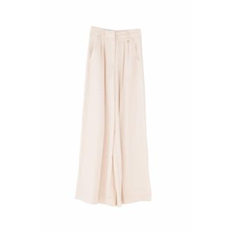 Fracomina Wide Hosen - - Trousers - Damen - Beige - XL