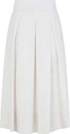 PESERICO Femme, Jupes, Beige, Taille: 40 FR Midi Skirts