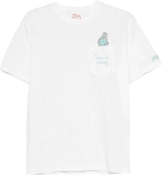 MC2 Saint Barth Homme, Tops, Blanc, Taille: M Austin T-Shirt